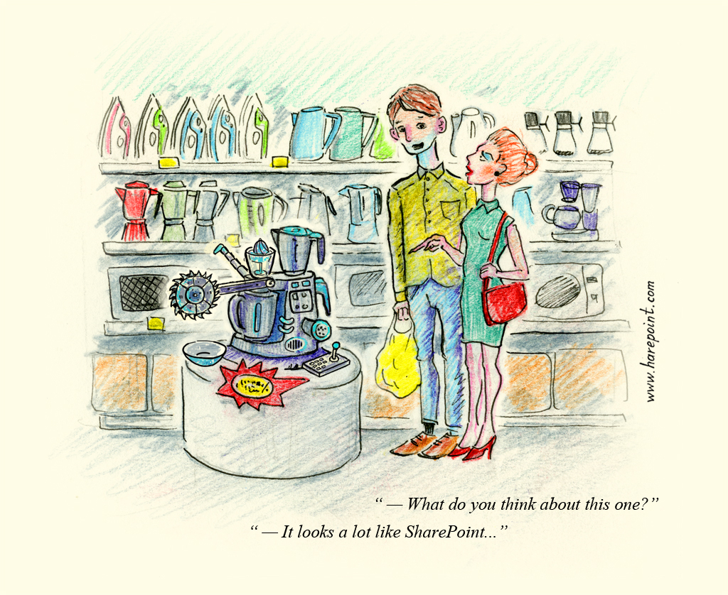 Funny comics about SharePoint